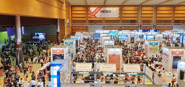 ㈜신흥 DV WORLD, SIDEX 2019 흥행 ‘대박’